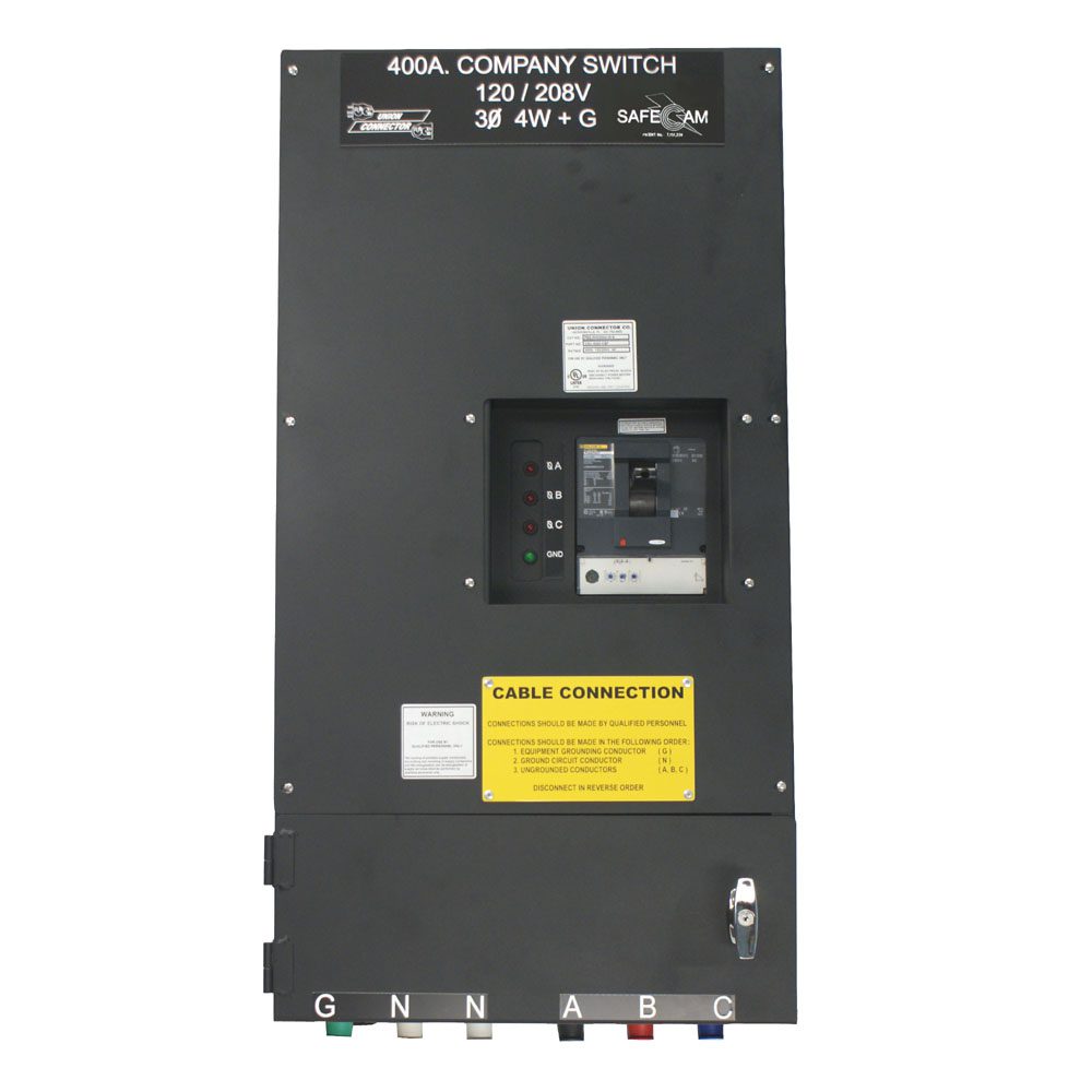 Series 16 SafeCam® 400 Amp Receptacles
